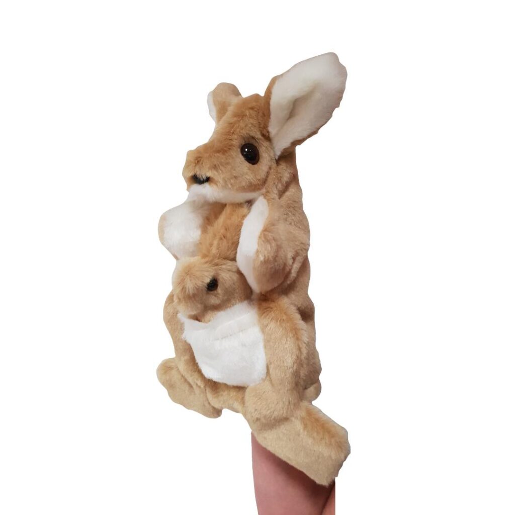 Aussie Kangaroo Large Puppet - Step4