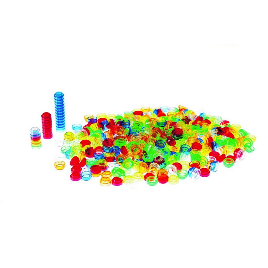 Translucent Stackable Counters (500pcs) - Step4