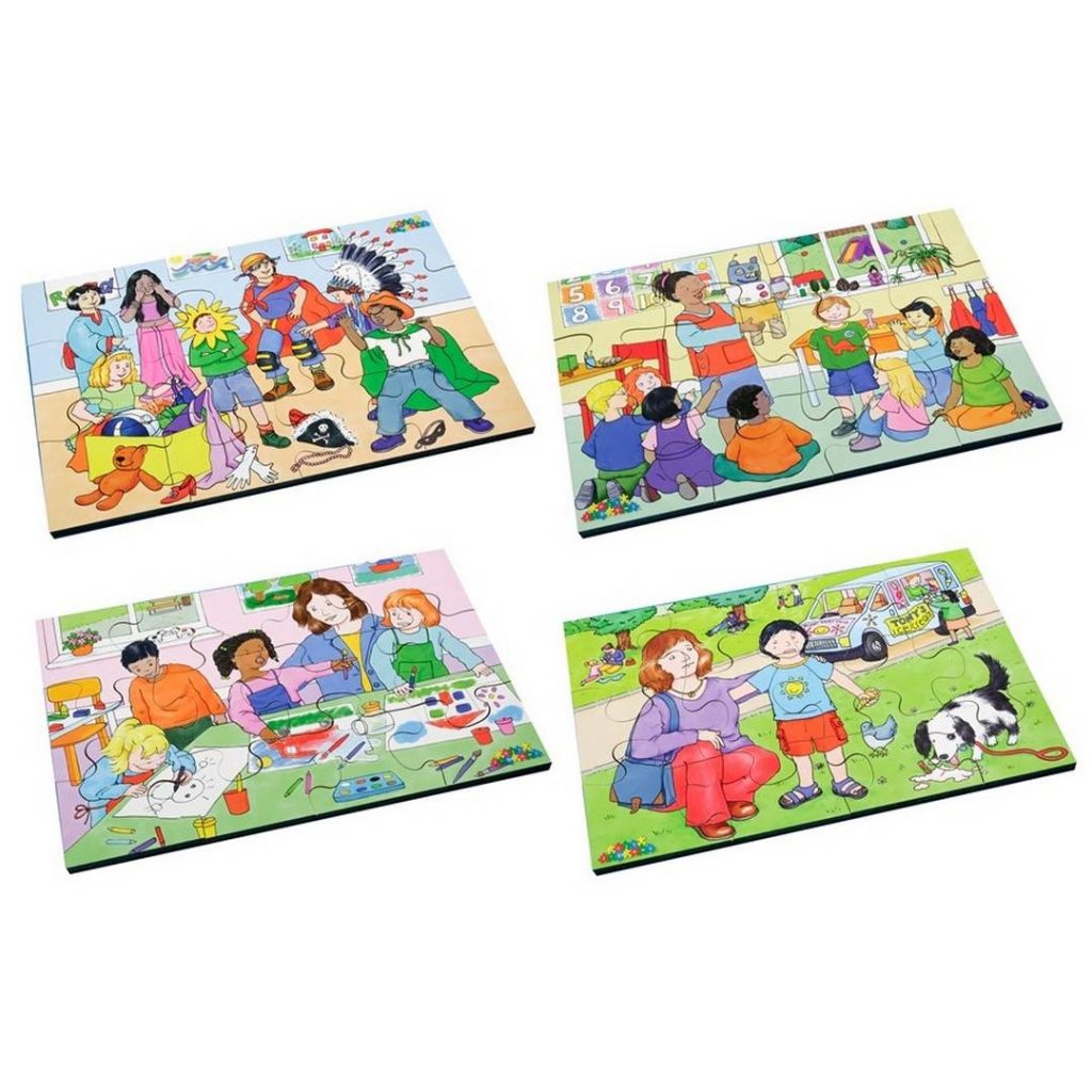 Emotions 2 Interlocking Puzzles (Set of 4) - Step4