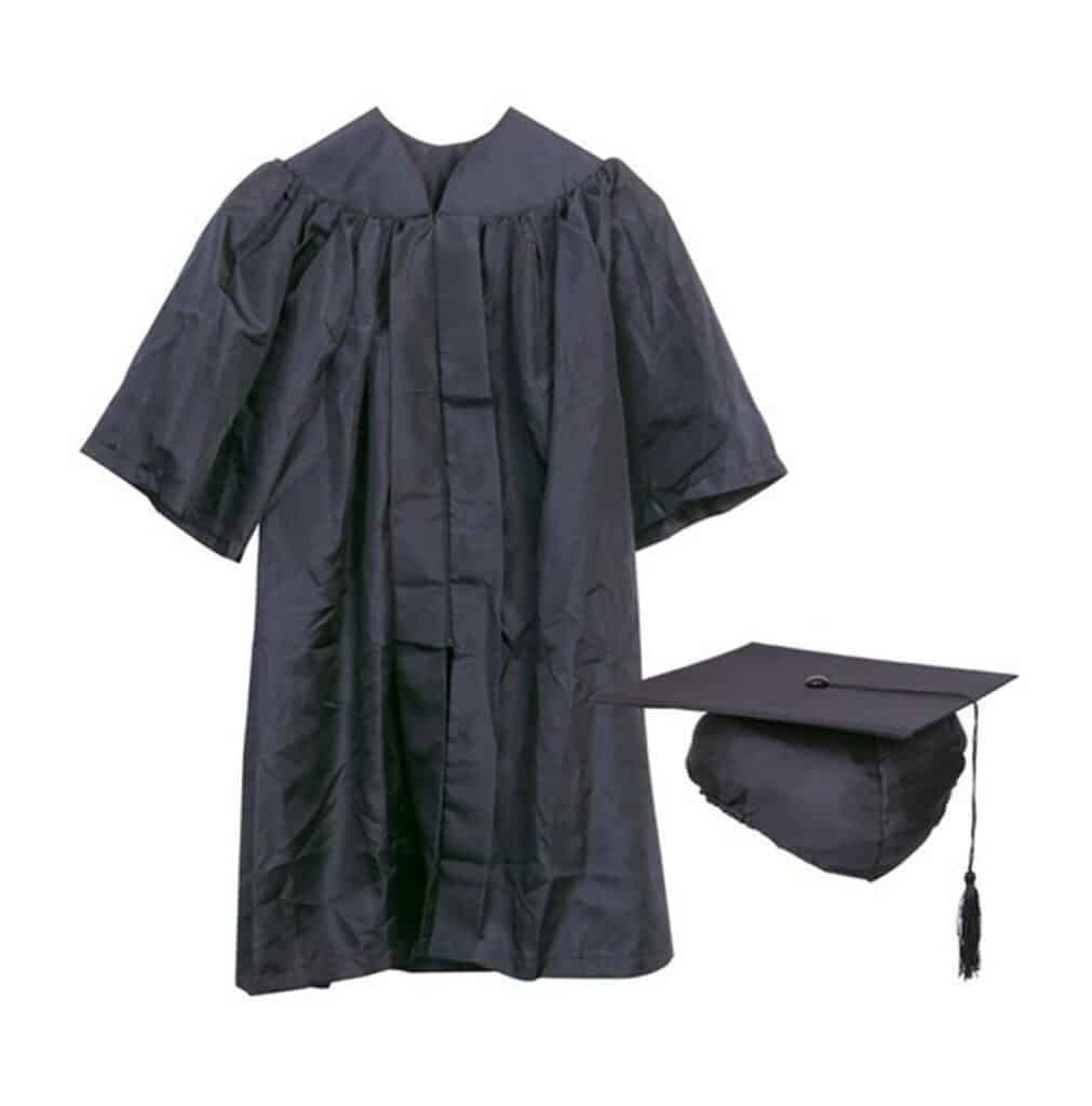 Graduation Gown & Hat Set - Step4