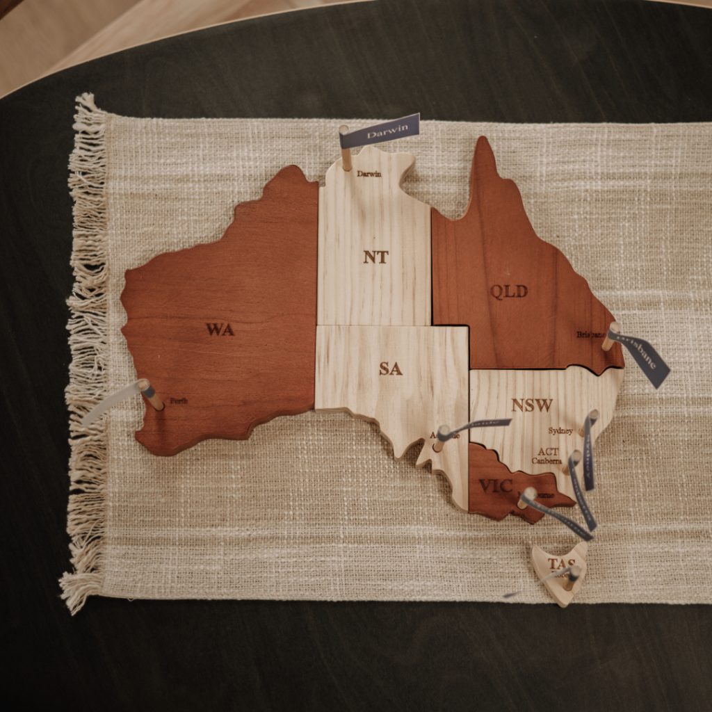 Australian Map Puzzle Play Set - Step4