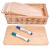 Natureplay A4 Natural Wipe Boards (Set of 6) - Step4
