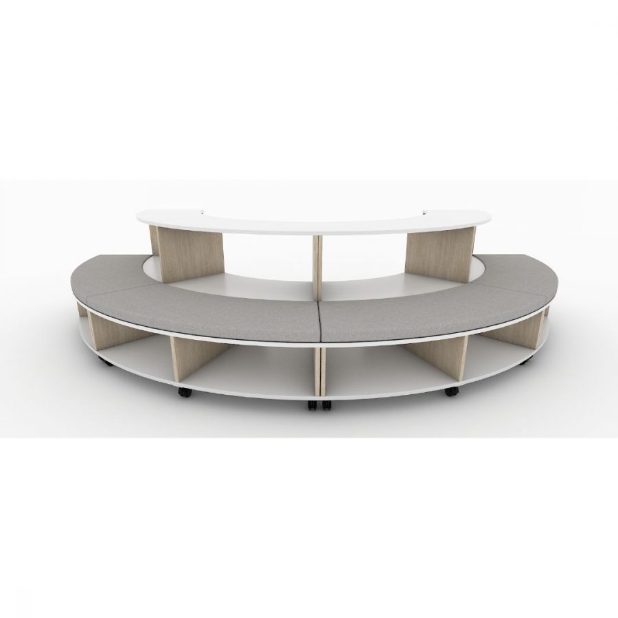 FlexaDesign Curved Storage Unit - Step4