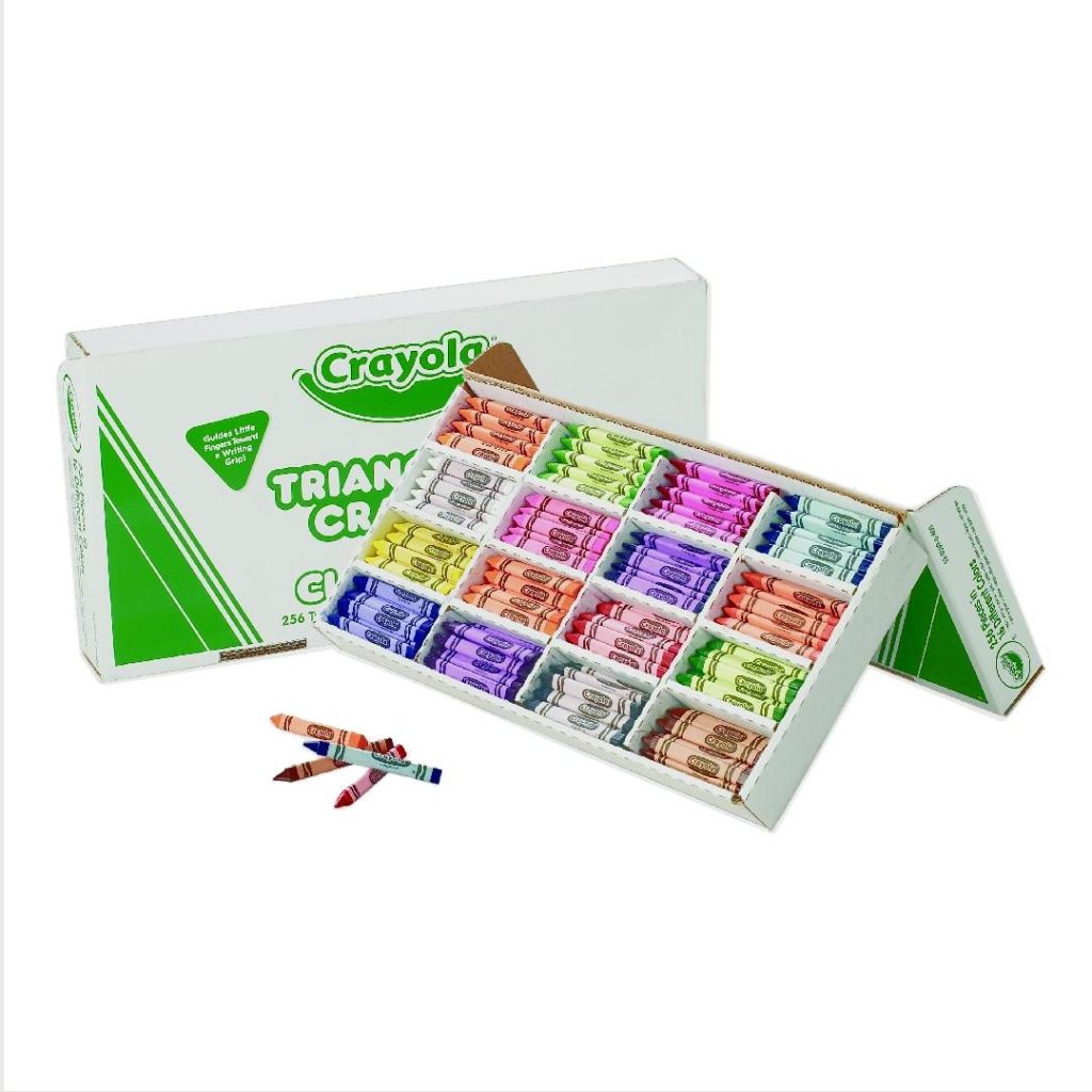 Crayola Triangular Crayons (256pcs) - Step4