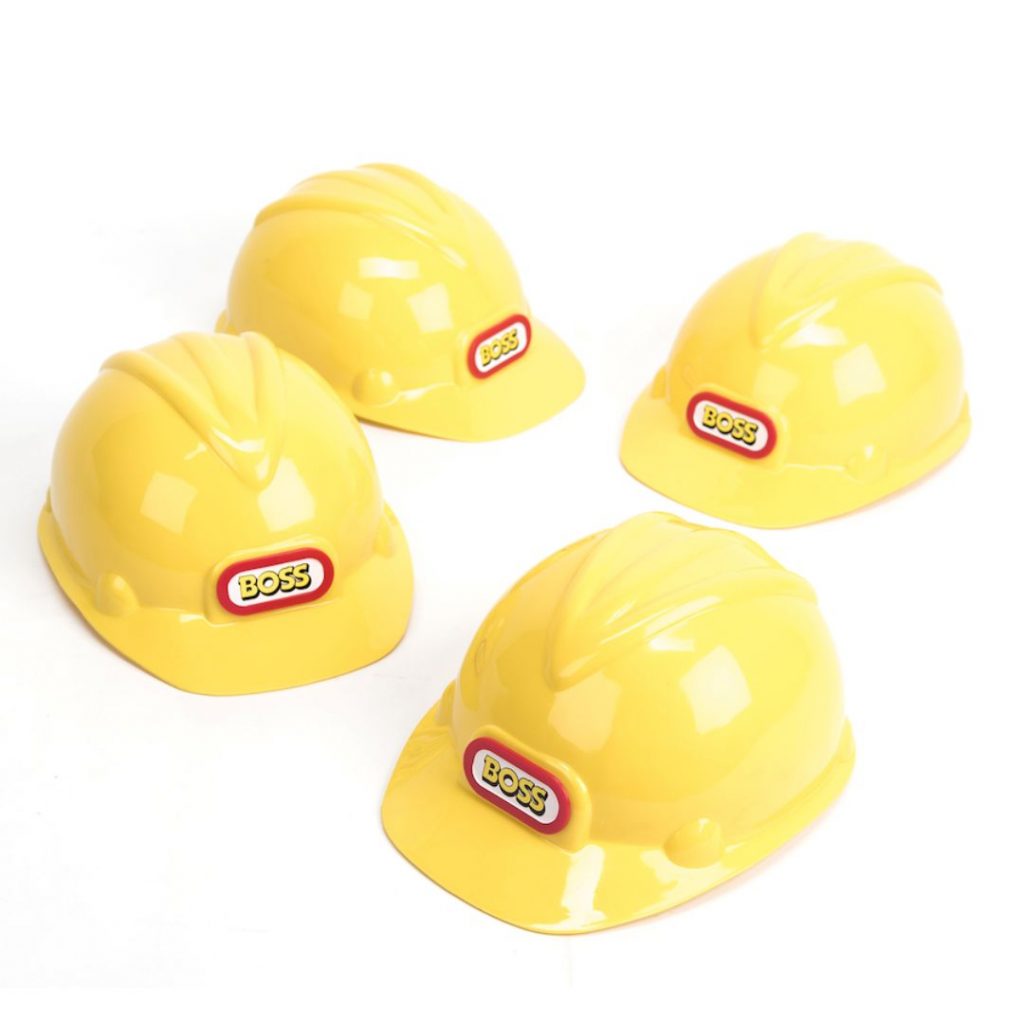 Role Play Construction Workers Hats (Set of 4) - Step4