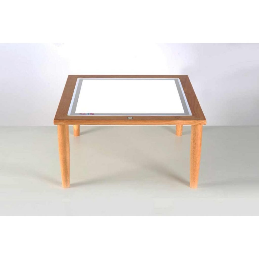 Wooden Light Table 60x60cm - Step4