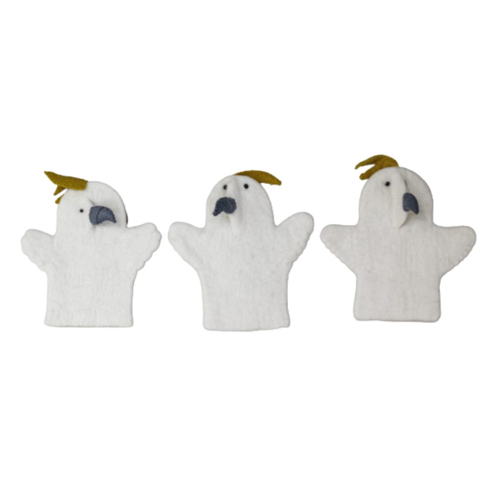 Cockatoo Hand Puppet (Set of 3) - Step4