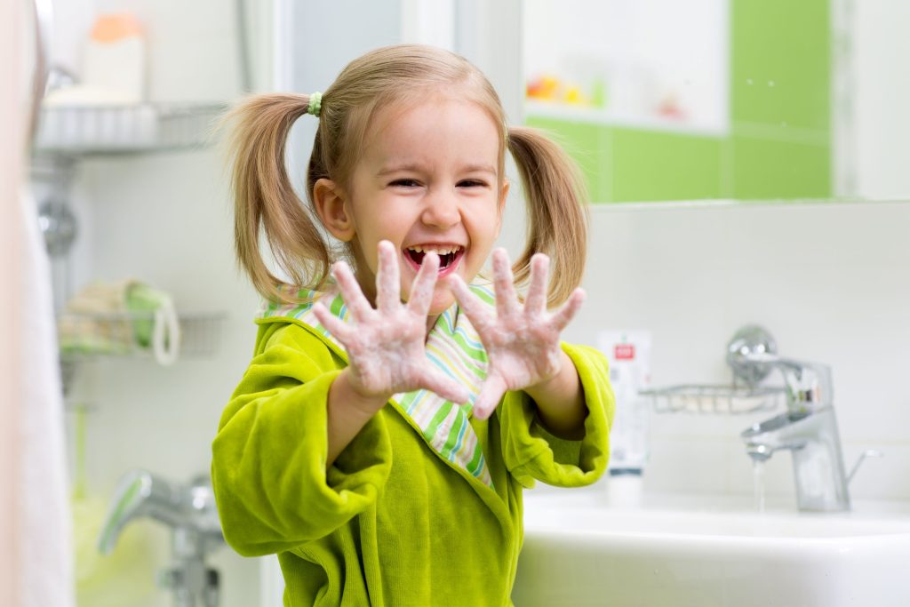 Helping children form hygiene habits for life - Step4