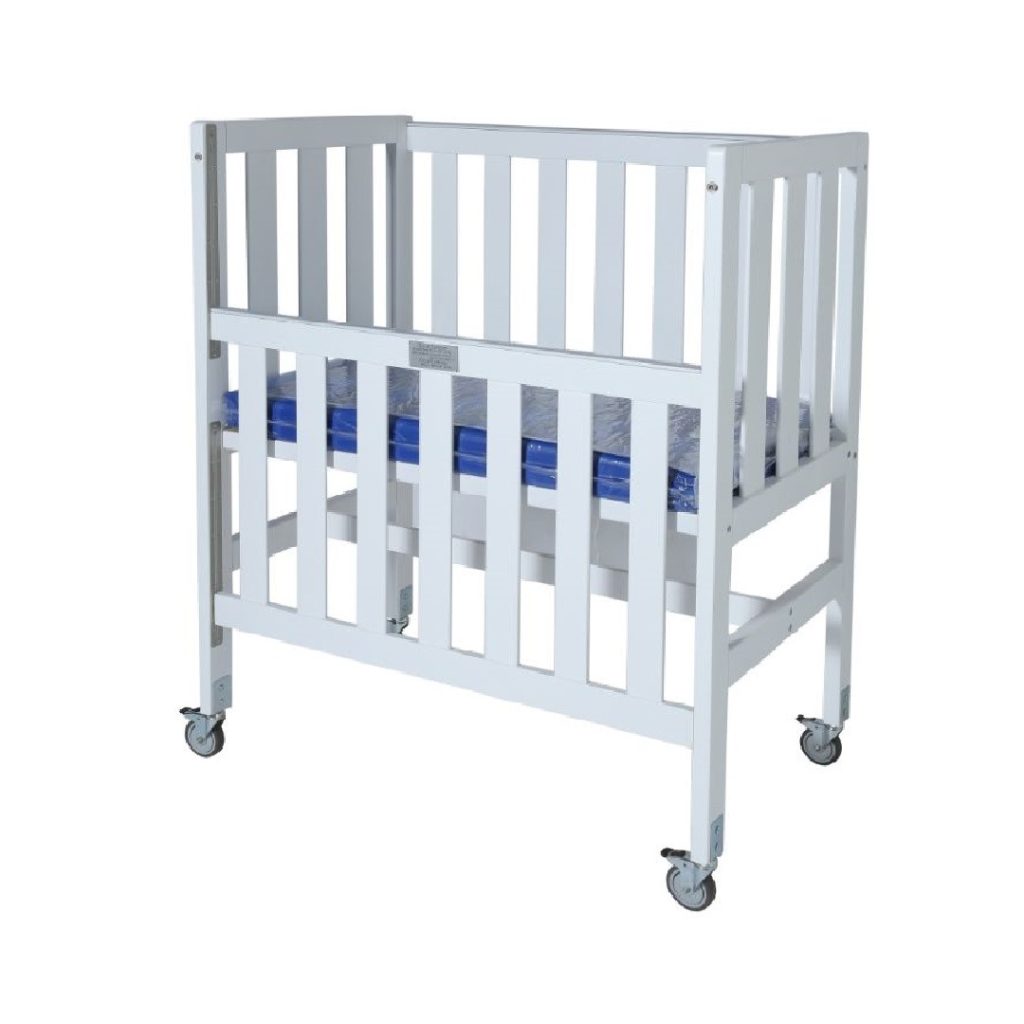 Wooden Ergo Evacuation Cot & Mattress - White - Step4