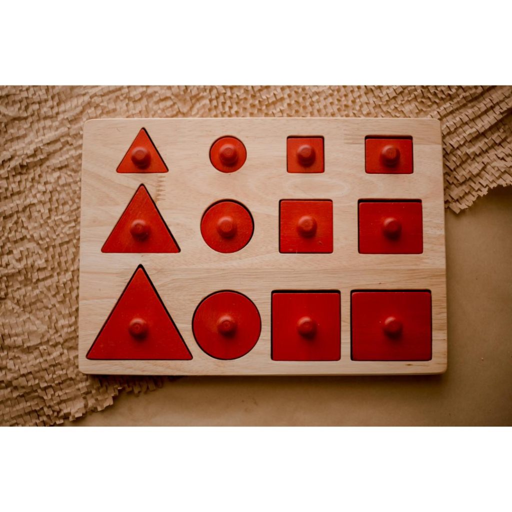 Toddler Knob Shape Puzzle - Step4
