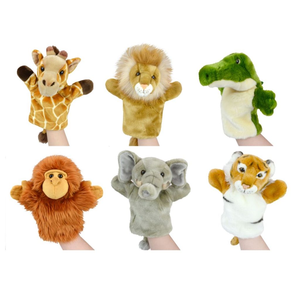 Wild Animals Hand Puppet - Set of 6 - Step4