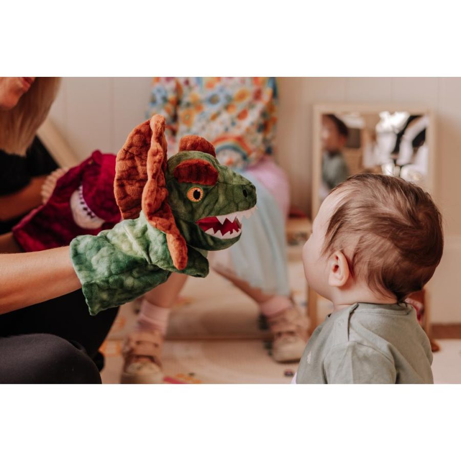 Dinosaur Hand Puppets - Set of 4 - Step4