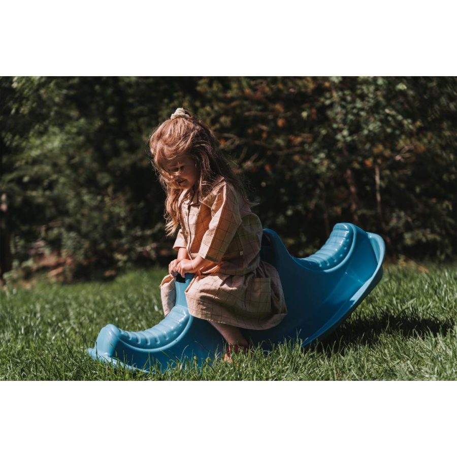 Dantoy Blue Marine Toys 3 Seater Whale Rocker - Step4