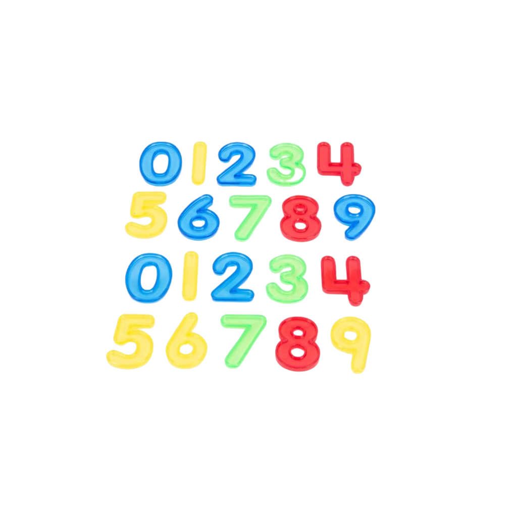 Translucent Numbers (20pcs) - Step4