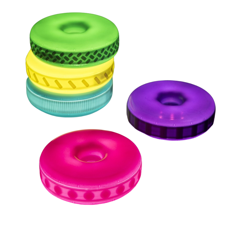 Sensory Light Up Glow Stacking Discs Set - Step4
