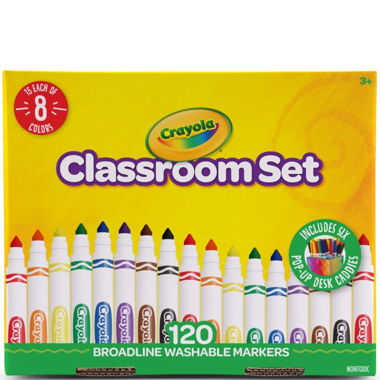 Crayola Washable Markers - Classroom Pack (120pcs) - Step4